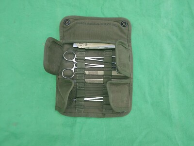 Vintage US Military Surgical Instrument Kit Minor Field Surgery | eBay