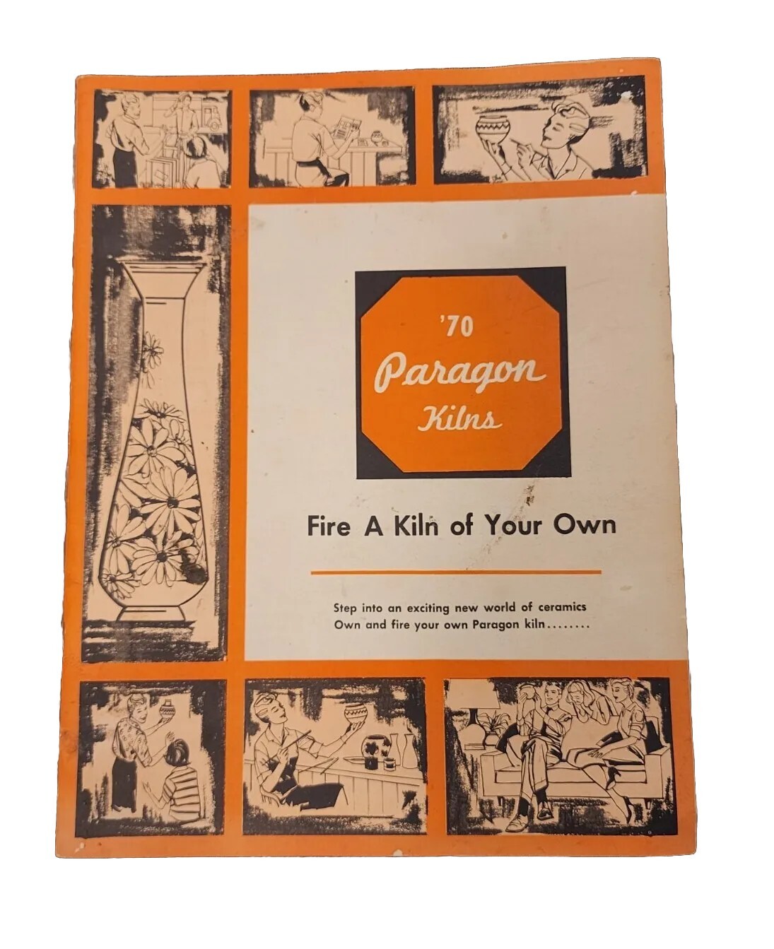 Vintage 1970 Paragon Kilns Dallas Texas TX Catalog | eBay