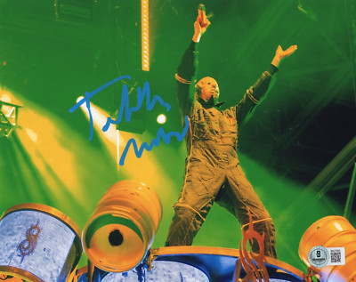 Michael Pfaff Slipknot Tortilla Man Signed 8x10 Photo w/Beckett COA ...