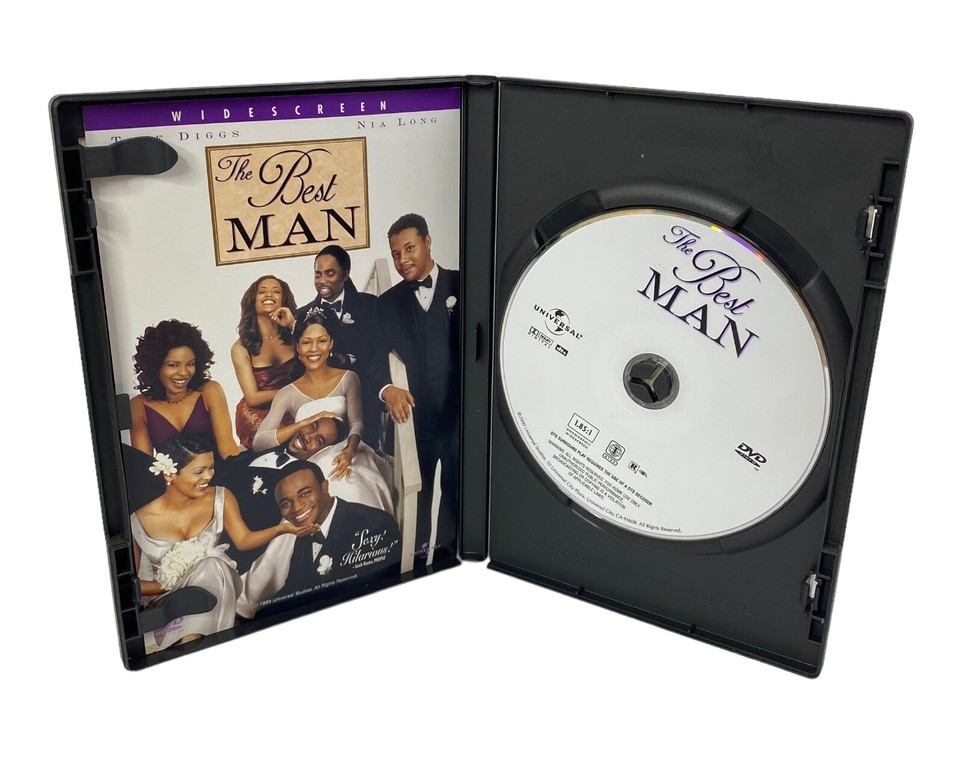 The Best Man (DVD, 1999) Widescreen Comedy, Romance, Taye Diggs, Nia ...