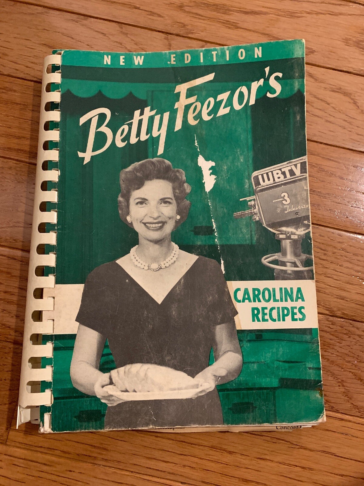 RARE 1962 BETTY FEEZOR'S CAROLINA RECIPE COOKBOOK NEW EDITION 1ST ED ...