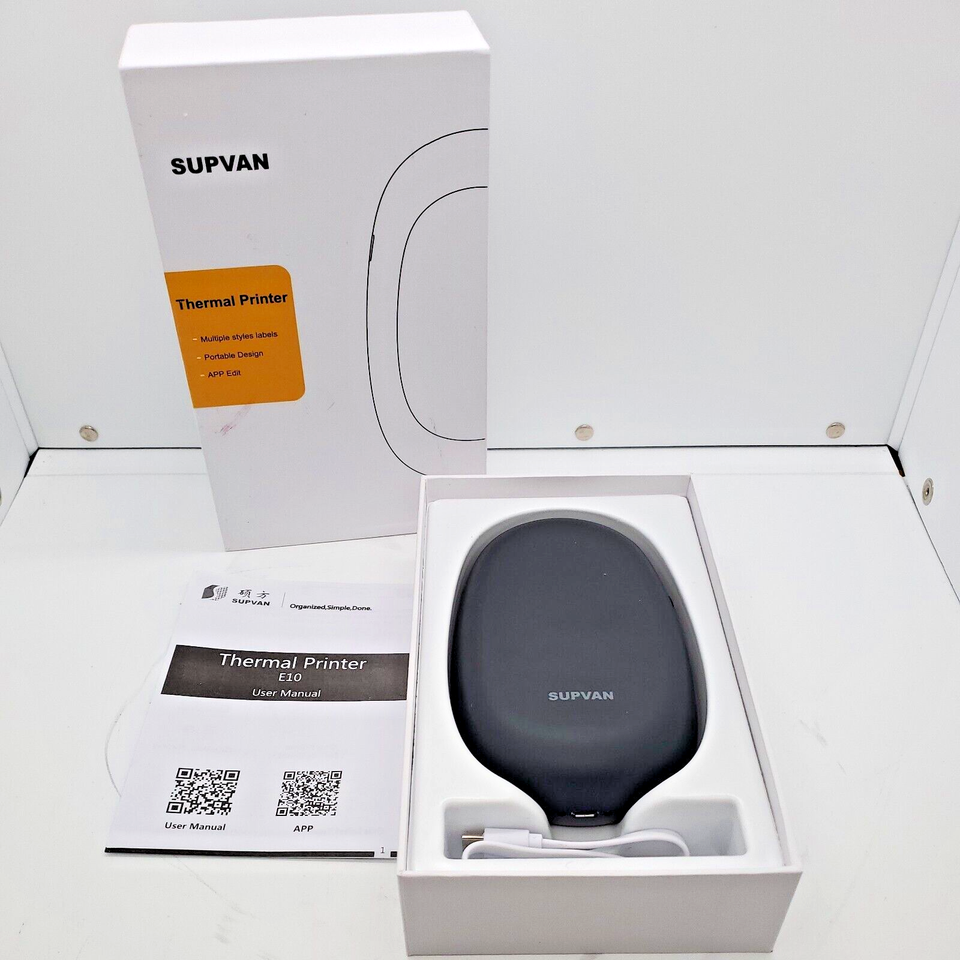 Label Makers Machine with Tape SUPVAN E10 Mini Label Printer Wireless ...
