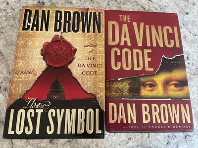 LOT 2 Dan Brown Da Vinci Code the last symbol HC books | eBay