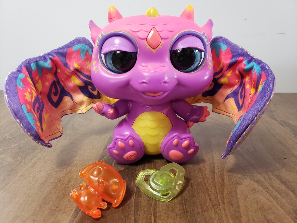 FurReal Friends Moodwings Baby Dragon Electronic Interactive Pet Hasbro ...
