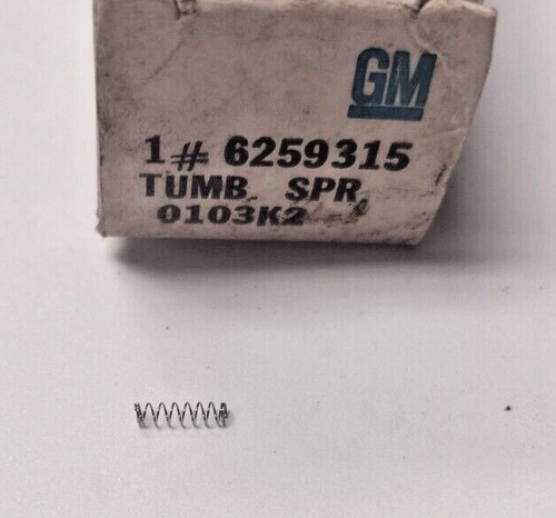GM Ignition Tumbler Lock Cylinder Retainer Spring General Motors ...