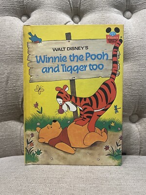 1975 Walt Disneys Winnie The Pooh And Tigger Too Hardcover Illustrated ...