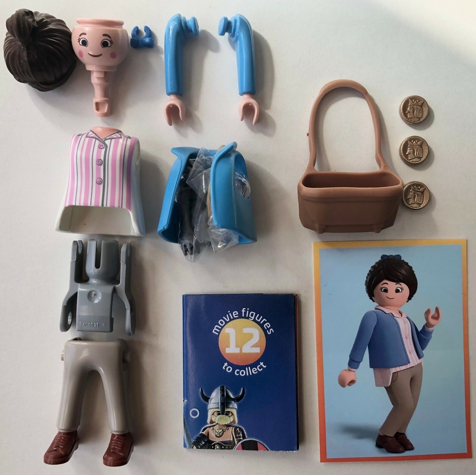 Playmobil Movie Mystery Figures 70069 - MARLA BRENNER - Opened to ID ...