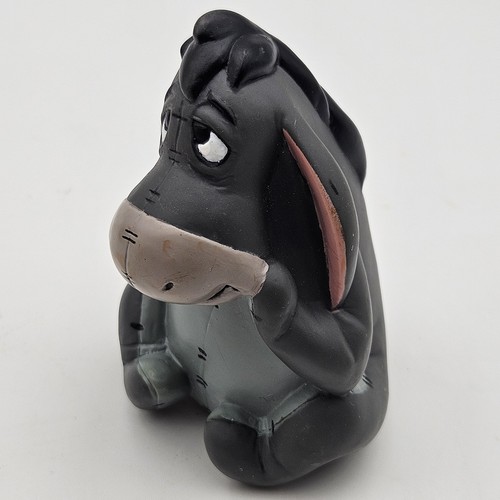 Vintage Winnie The Pooh Toy Squeaky Figure Baby Eeyore 4” Disney Vinyl ...