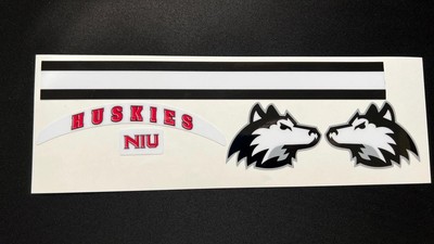 Northern Illinois Huskies (NIU) Mini Football Helmet Decal Set | eBay