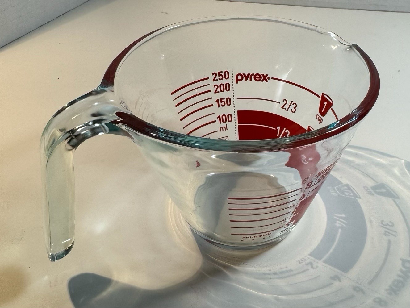 pyrex 1 cup glass measuring cup. | eBay