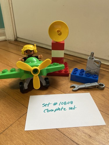 Lego Duplo #10808 Little Plane Set 100% Complete - No Box - RETIRED in ...