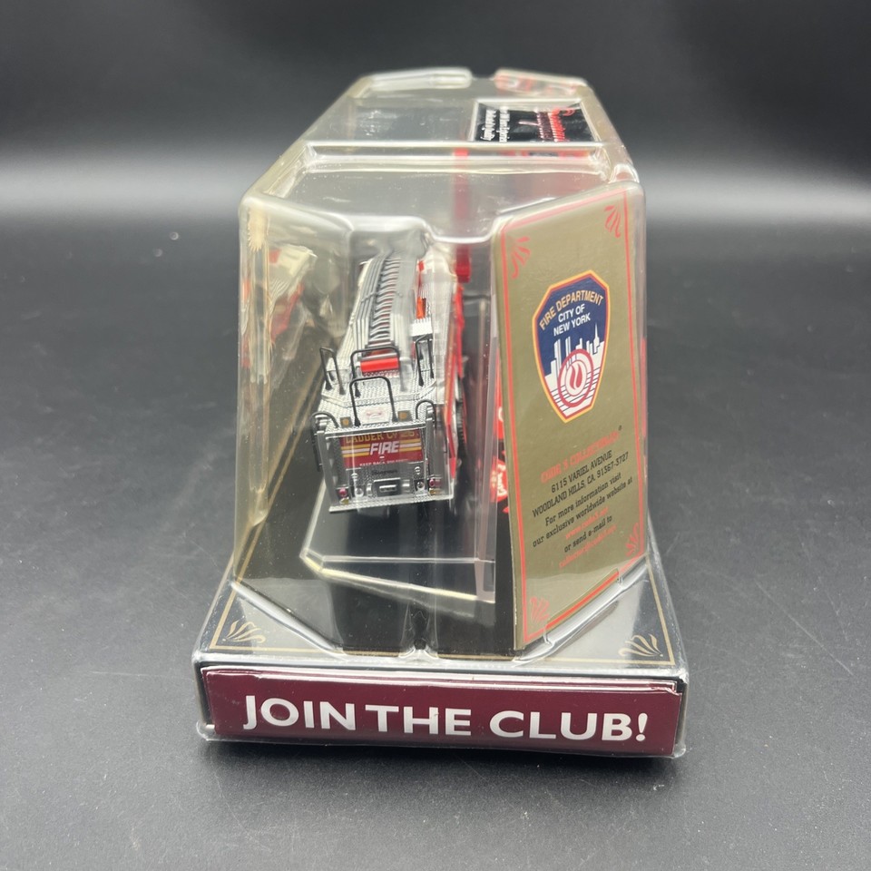 1998 Code 3 FDNY Seagrave Rear Mount Ladder Truck # 26 NOS | eBay
