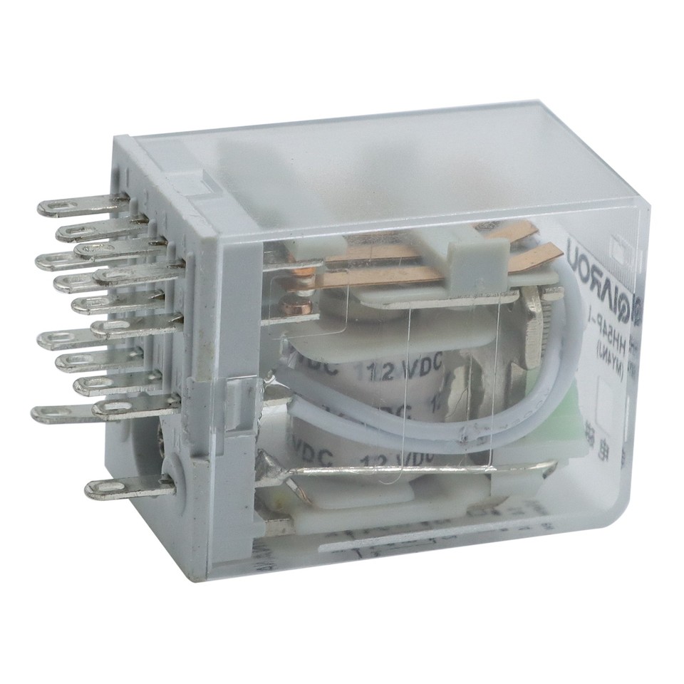 100Pcs Relay MY4NJ 12V DC Small relay 5A 14PIN Coil DPDT HH54P | eBay