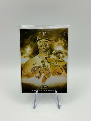 2020 Topps Fire Corey Kluber Smoke and Mirrors Gold Minted card #SM-13 ...