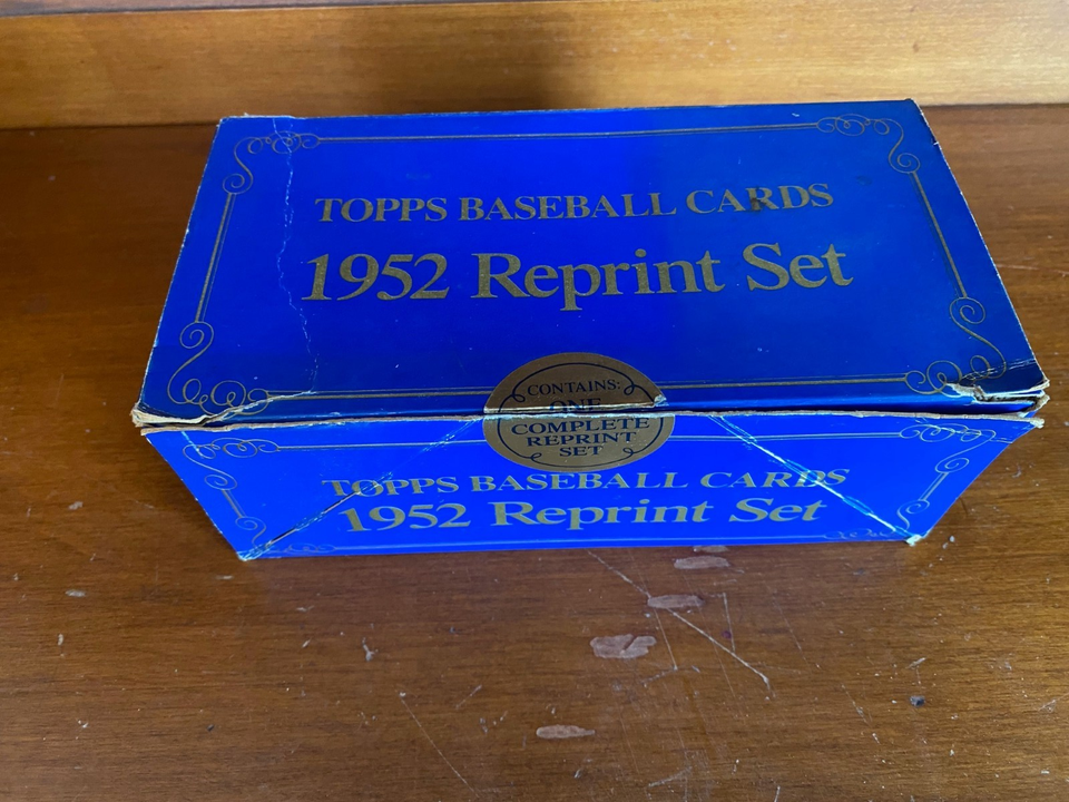 1952 Topps Reprint Complete Set - Mantle Mays Jackie Robinson | eBay
