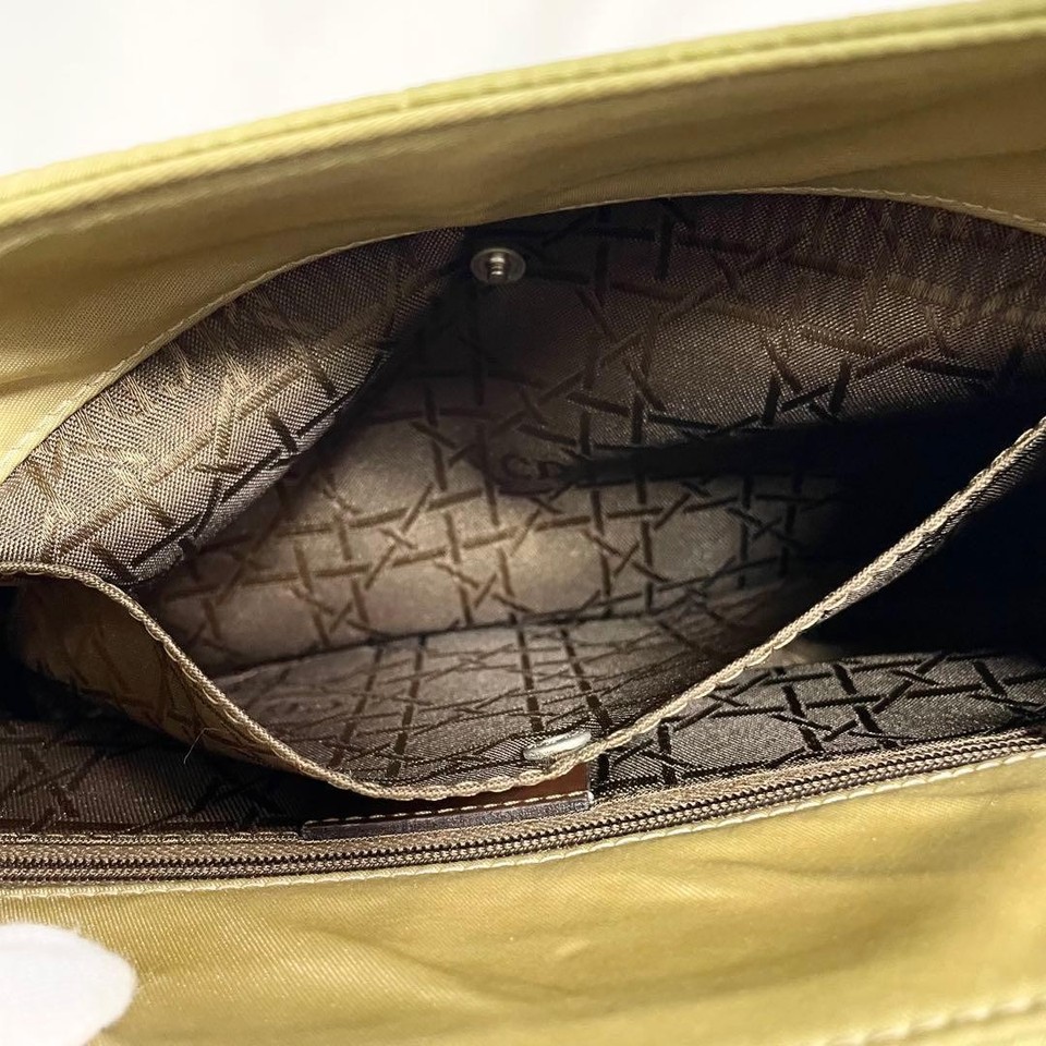 Dior Maris Pearl Handbag 24cm Large Capacity Logo Metal Fittings Used ...