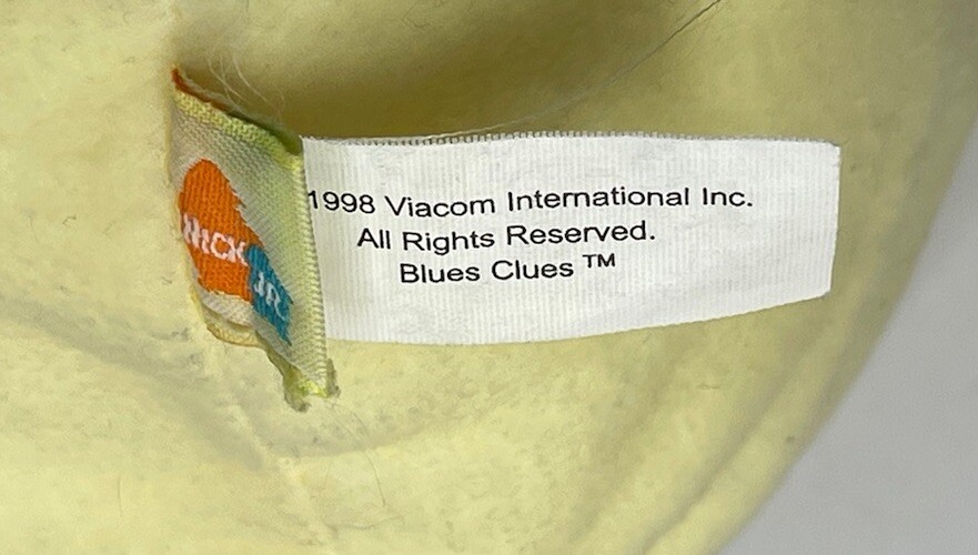 Vintage 1998 Nickelodeon Nick Jr. Blues Clues Mr. Salt Plush Stuffed ...