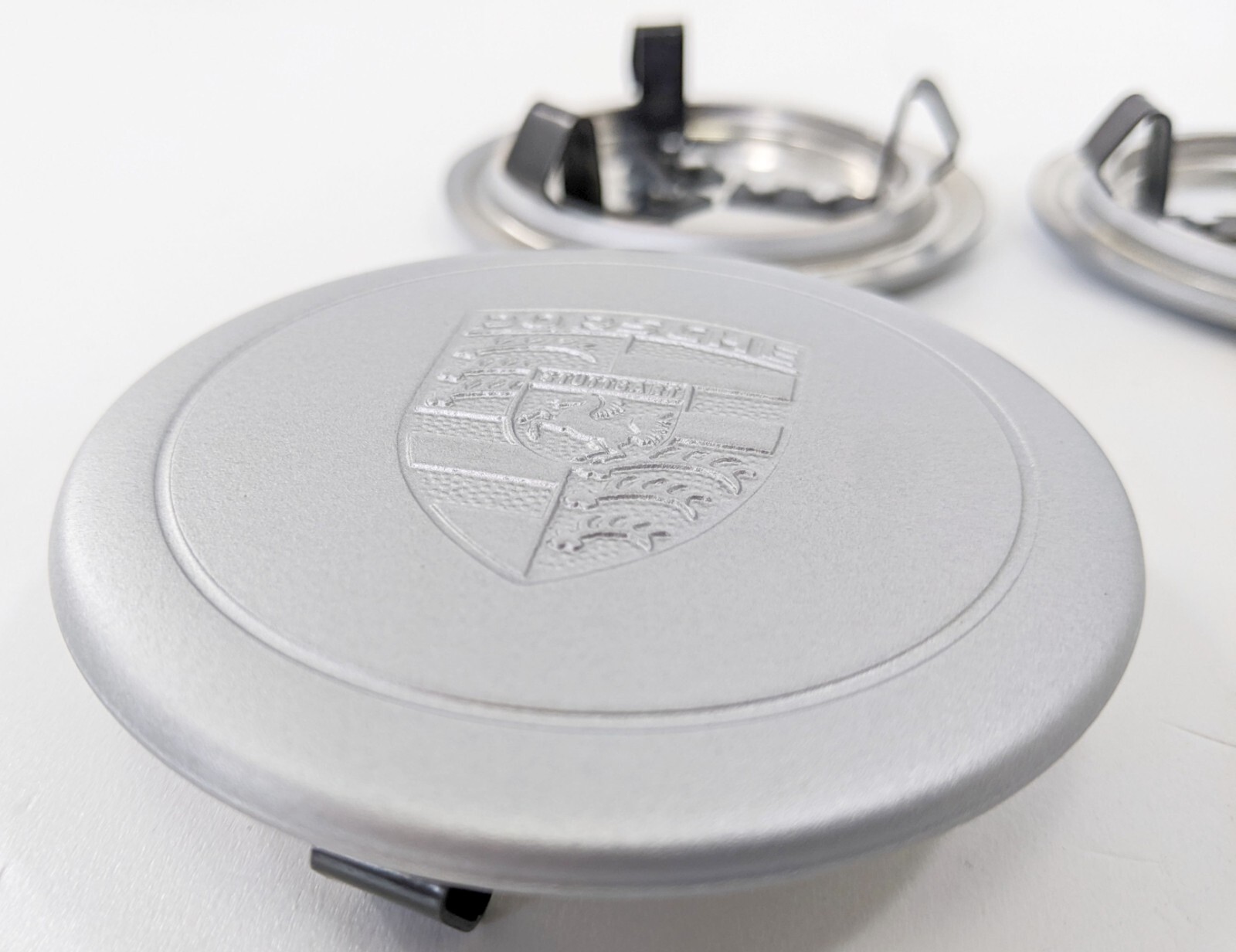 Genuine Porsche Fuchs 3 Prong Wheel Centre Caps for X4 Early 911 for ...