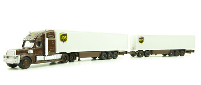 Siku 1806 - Freightliner Road Train UPS Version New Version - H0 Scale ...