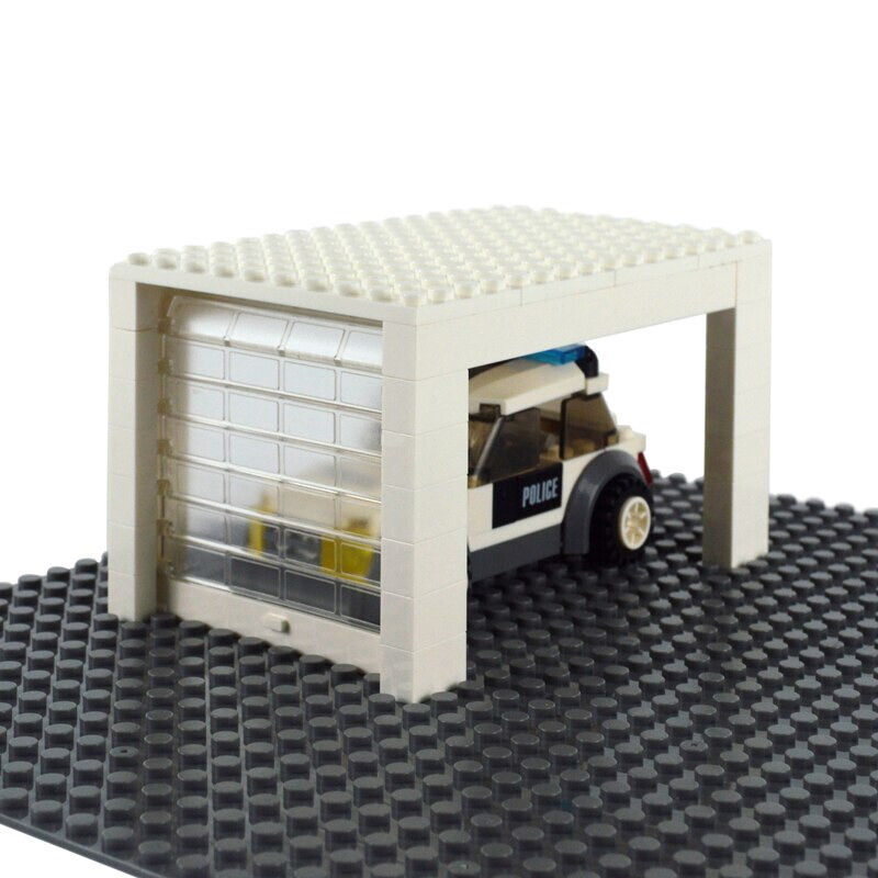 Classic Car Rolling gate Garage Door Parts for LEGO Sets Building Block ...
