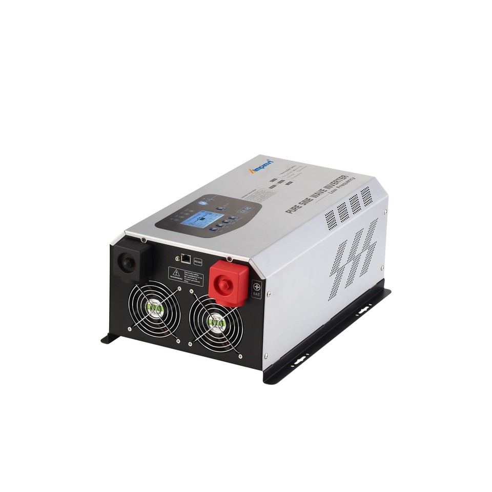 Ampinvt 3000W Peak 9000W Pure Sine Wave Inverter, DC to 120V AC Output ...