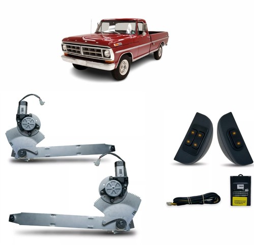 Front LH RH For Ford Bronco F100 F150 F250 F350 Power Window Regulator ...