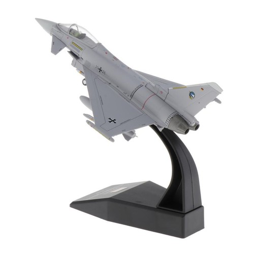 1/100 EF2000 Eurofighter Typhoon Fighter Plane Metal Fighter Military ...