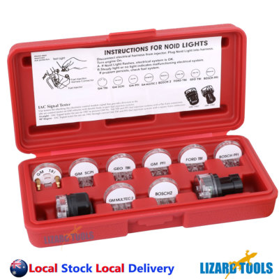 APT Taiwan 10 Pcs Noid Light Kit IAC Test Tool Fuel Injection EFI Test ...