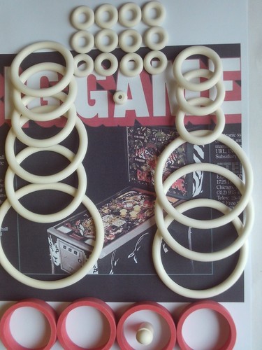 FLIPPER.STERN-BIG GAME -KIT ELASTIQUES,CAOUTCHOUC-PINBALL RUBBER | eBay