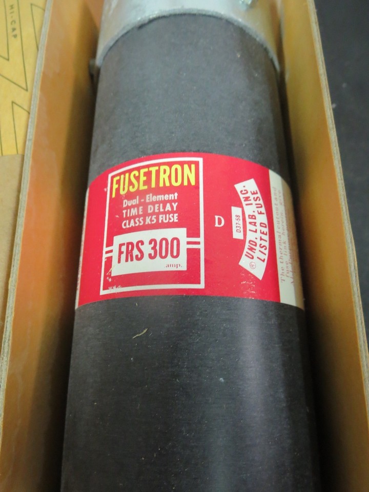 Cooper Bussmann Fusetron FRS-300 Dual-Element Fuse 300 Amp | eBay