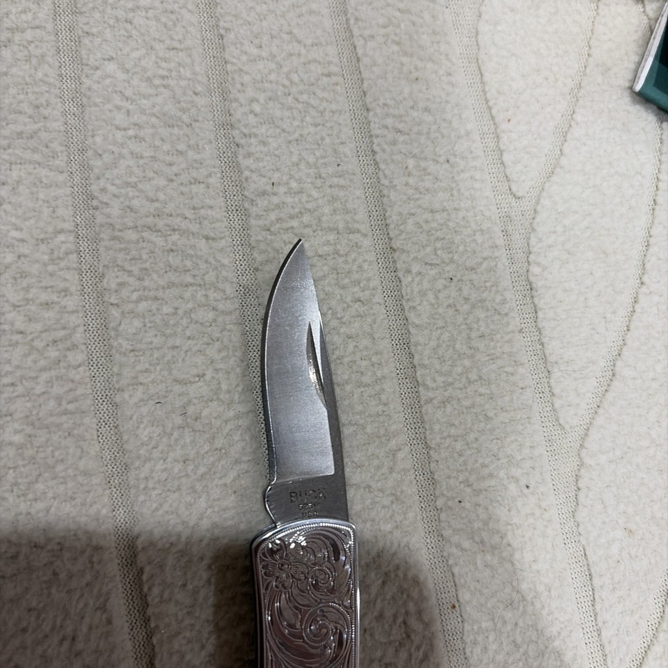 Brand New Buck 525 Fully Engraved Gentlemen’s Folding Knife 2007 Classy USA | eBay