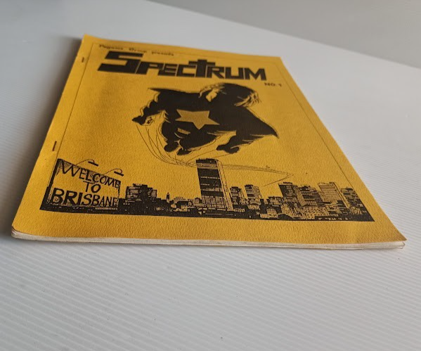 Spectrum No.1 Australian comic book from Pegasus Group, Queensland Ian ...
