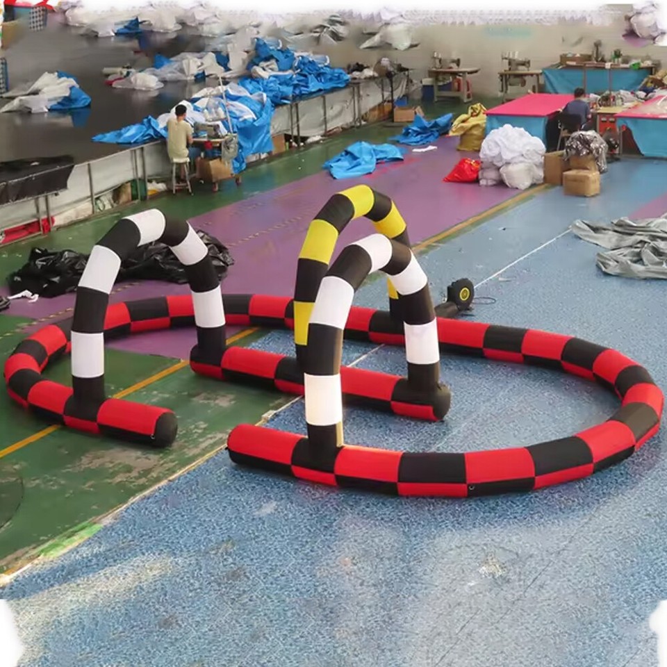 Giant Inflatable Race Track Air Race Track Rc Mega Blow Up Arena ...