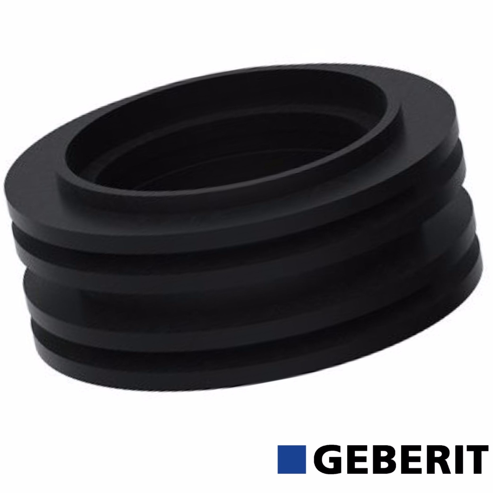 Geberit European 44mm Internal Flush Pipe Black Rubber Cone Seal 119 ...