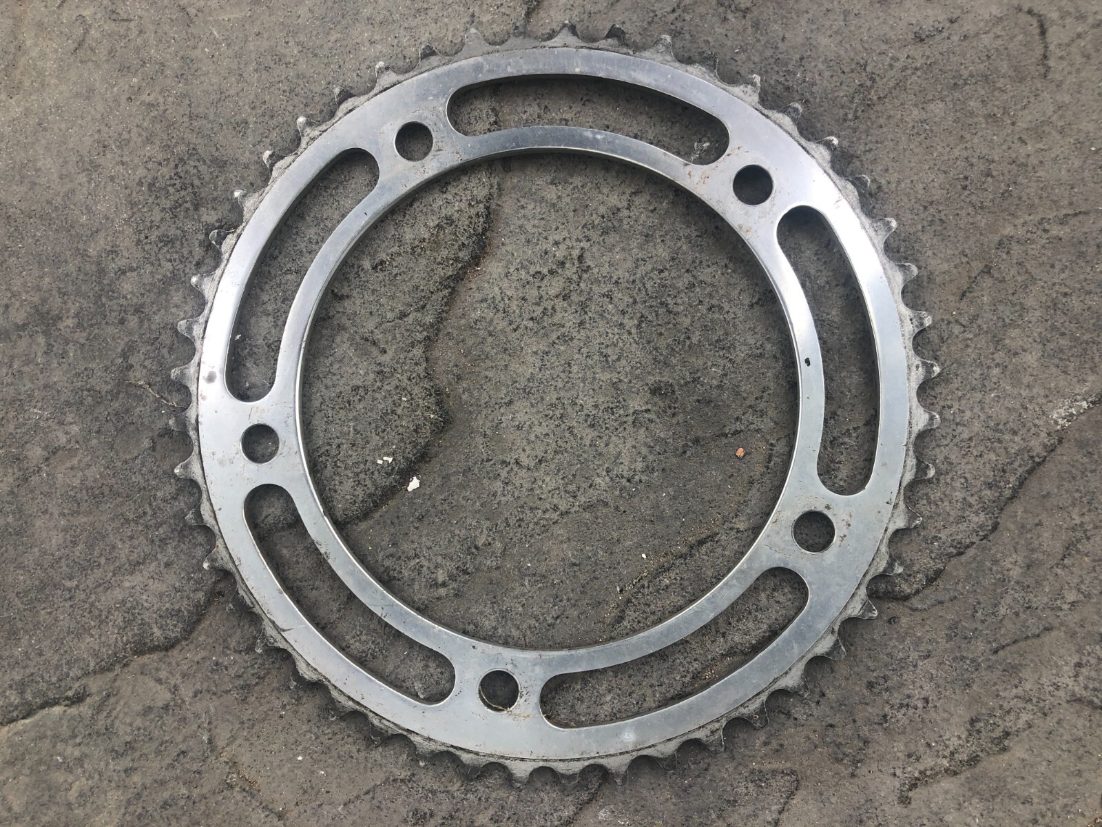 VINTAGE CAMPAGNOLO 48 TOOTH CHAINRING 151 MM BCD FOR RACING BICYCLE, 1/ ...