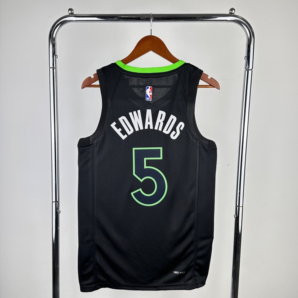 NEW WITH TAG Anthony Edwards #5 YOUTH S MINNESOTA TIMBERWOLVES JERSEY ...