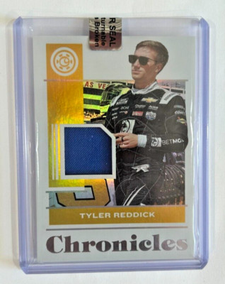 2022 Panini Chronicles Racing Tyler Reddick Swatch Card | eBay