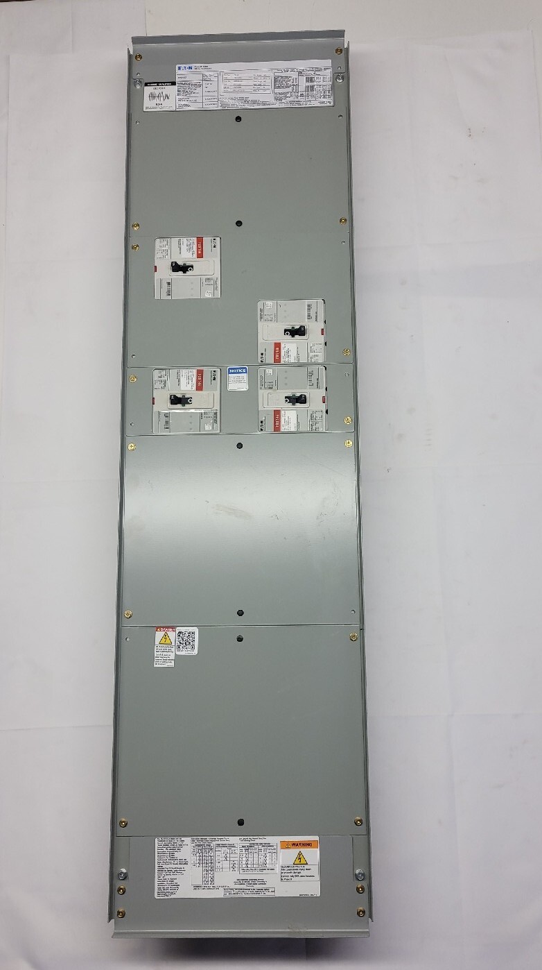Eaton 400A Pow-R-Line PRL3A 3a Distribution Panelboard w/(4)Breakers ...