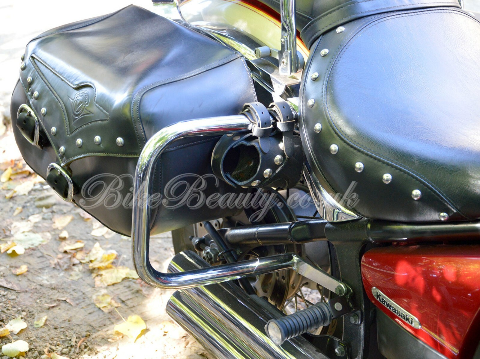 KAWASAKI VN900 Vulcan CLASSIC CUSTOM Highway Rear Crash Guards Bars ...
