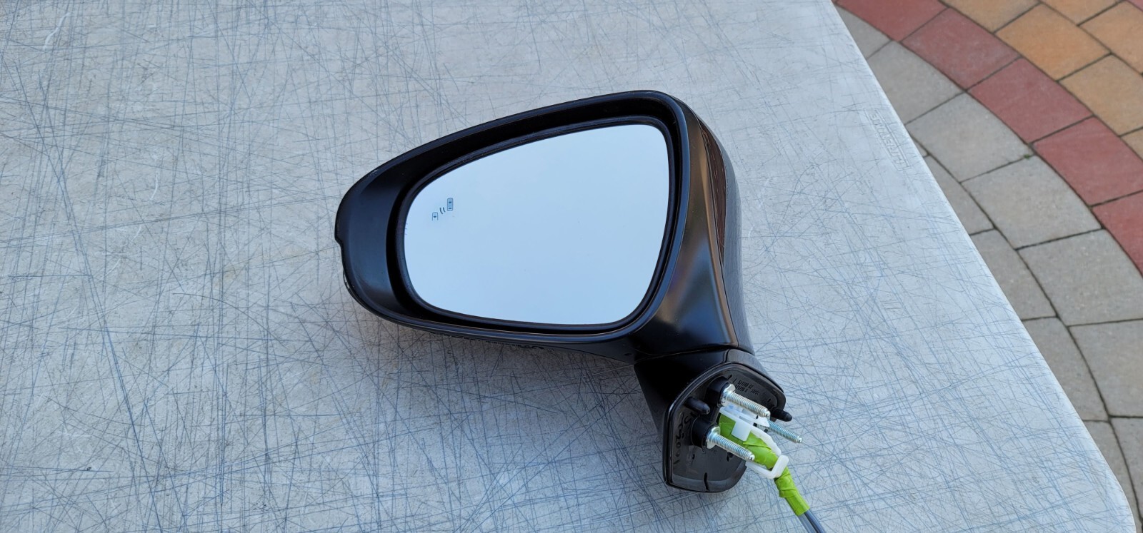 2013-2017 LEXUS CT200H FRONT LEFT SIDE VIEW MIRROR 14 WIRE BLACK OEM | eBay