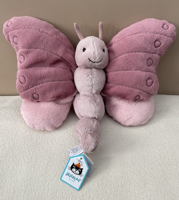 2022 Jellycat Beatrice Butterfly Large Pink Plush Toy BEAT2B for sale ...