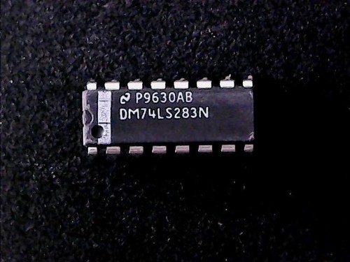 DM74LS283N - National Semiconductor Binary Full Adder 4-Bit 74LS283 ...
