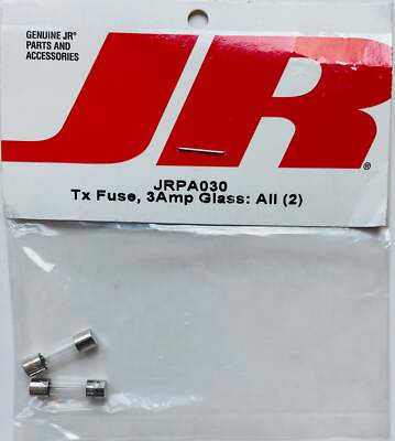 JR 3 Amp Glass Transmitter Fuse (2) JRPA030 | eBay