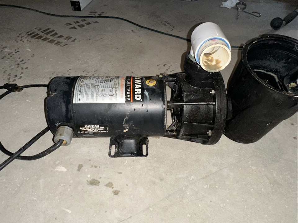 Hayward Power-FLO II Pump S48K2A2A8 HP 3/4 3450 RPM 115 Volts | eBay