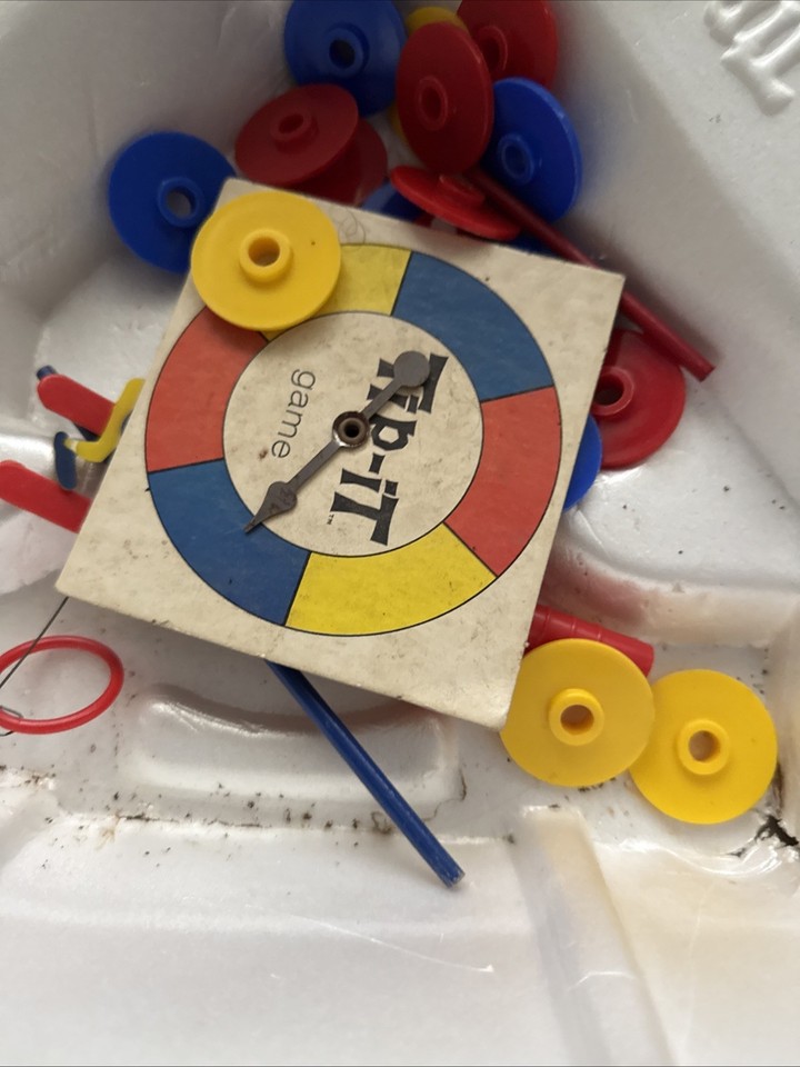 Vintage 1965 Tip-It The Wackiest Balancing Game Ever Ideal Toy Complete ...
