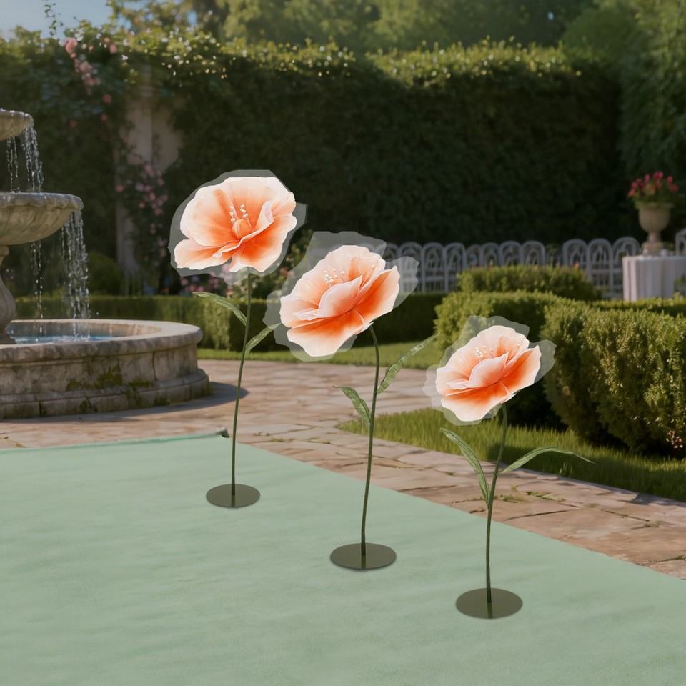 Artificial Flower Decoration, Giant Artificial Flowers, Large ...
