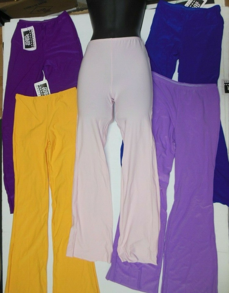 Bootcut Jazz Pants matte Spandex Dance 20 Colors OVER 400 AVAILABLE ...
