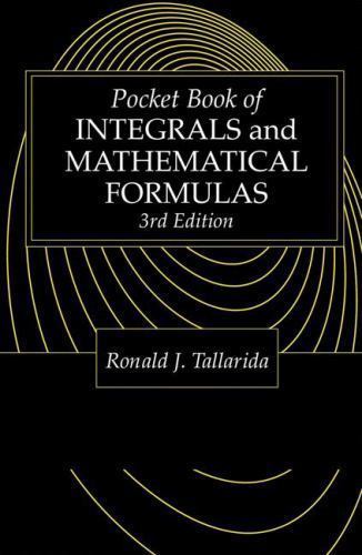 Advances in Applied Mathematics Ser.: Pocket Book of Integrals and ...