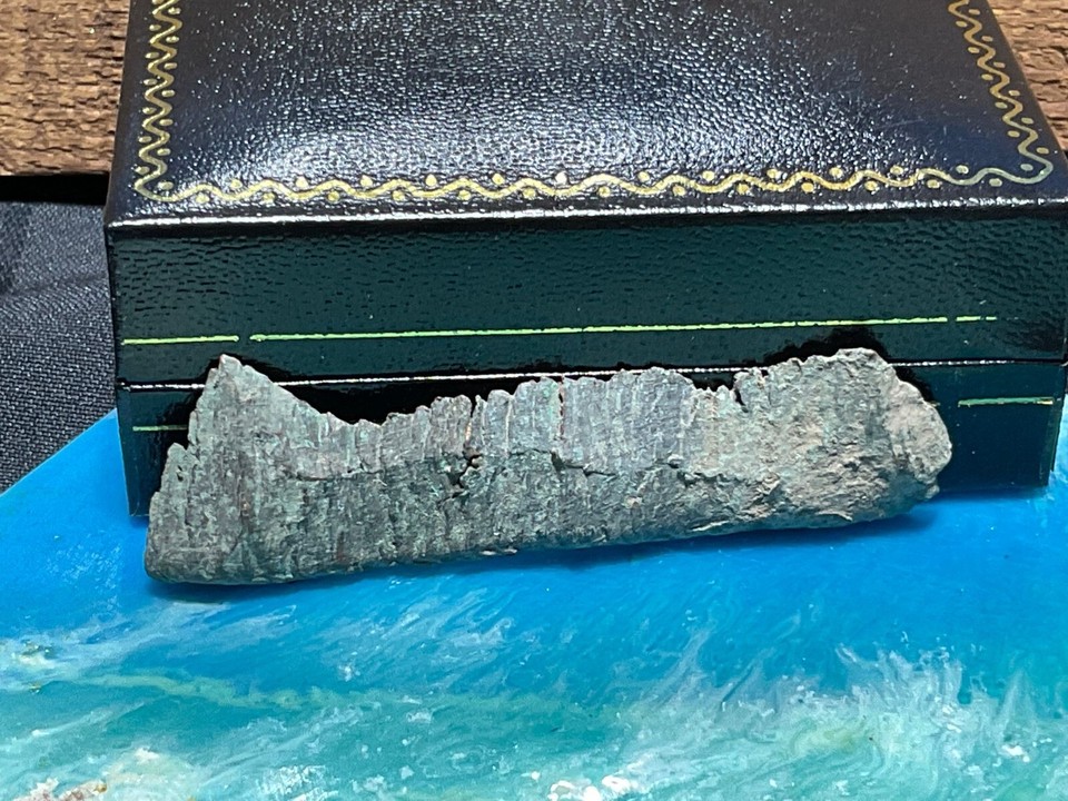 Pure Copper Chisel Chip From Cliff Mine Keweenaw Peninsula Michigan UP ...