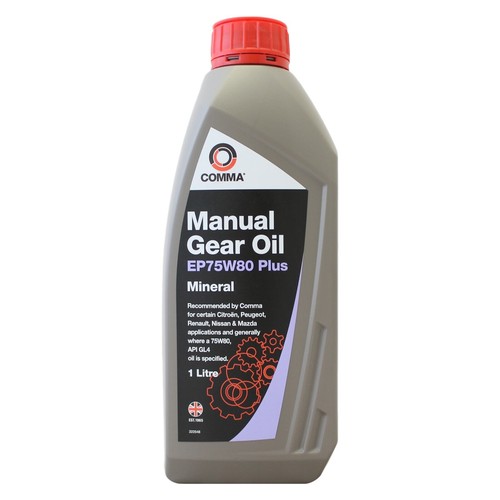 Comma EP 75w-80 75w80 Plus Mineral Manual Gear Transmission Oil - 1 ...